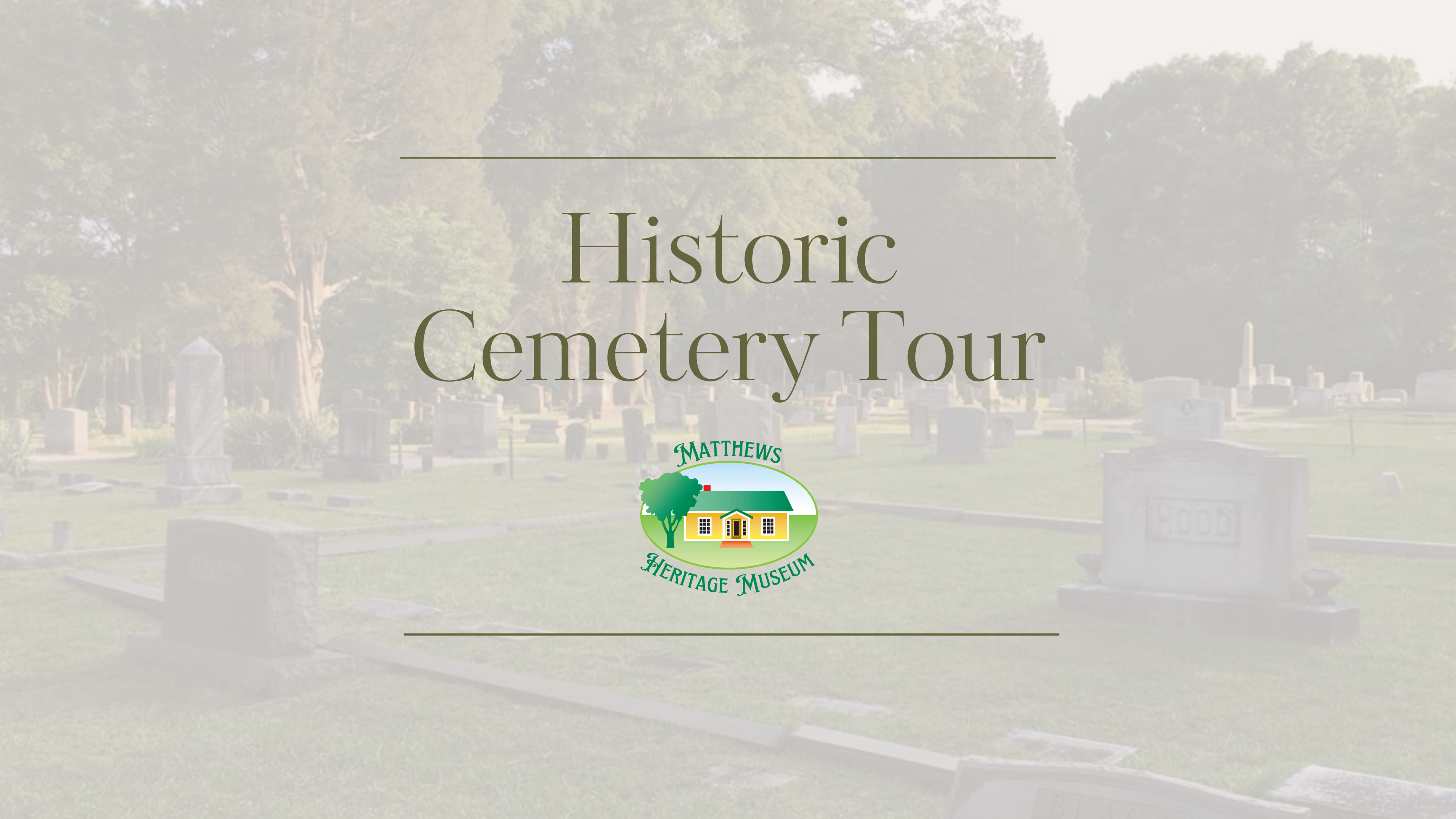 Events – Matthews Heritage Museum